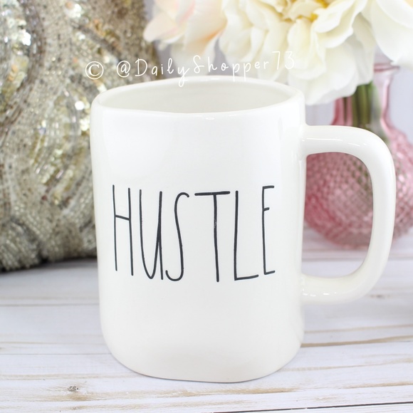 Rae Dunn | Dining | Rae Dunn Hustle Ceramic Coffee Mug | Poshmark